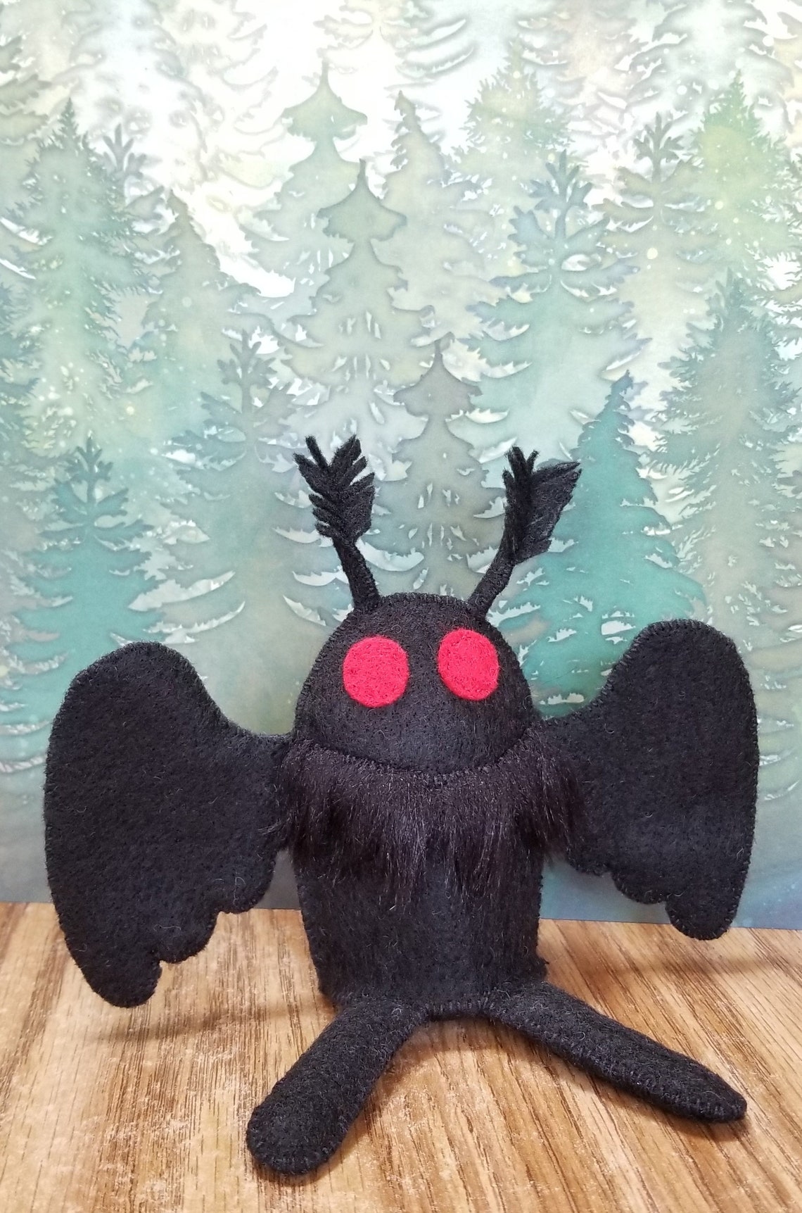 Made to Order Smol Mothman Plush Doll - Etsy