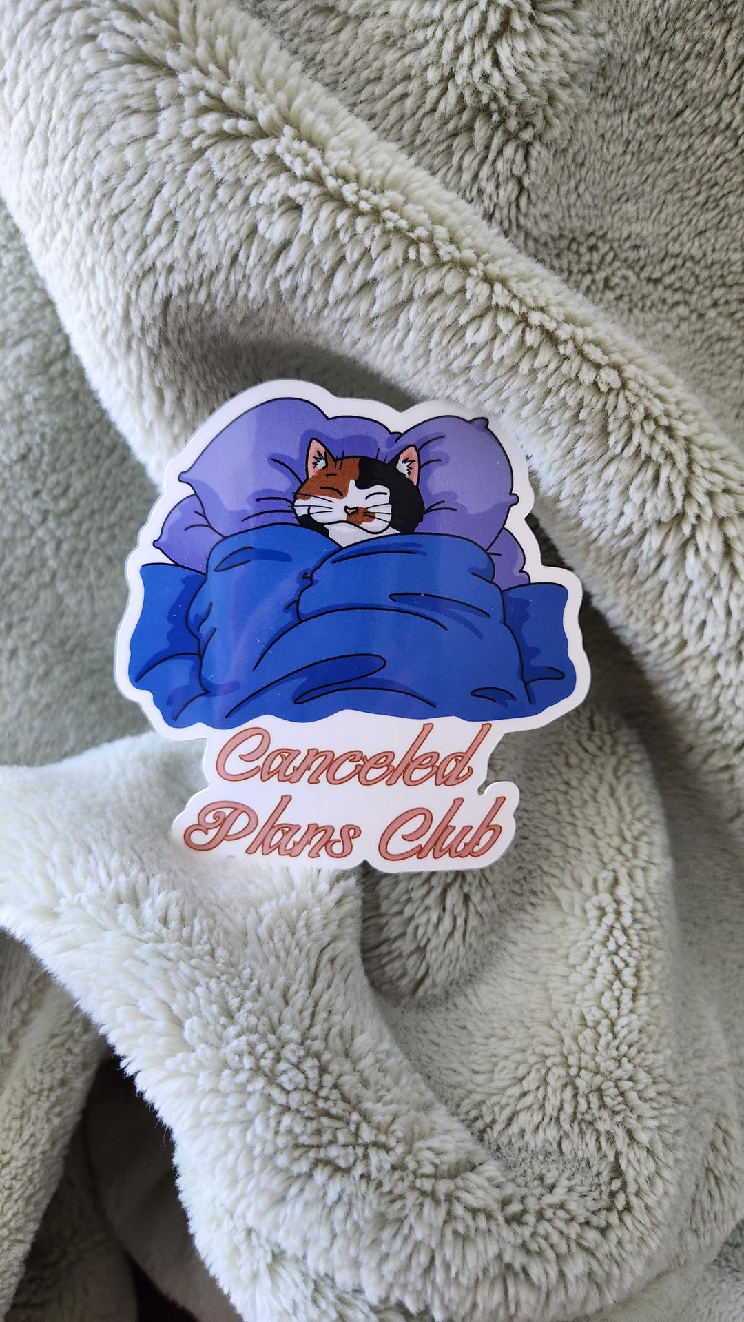 Canceled Plans Club Sticker - Etsy