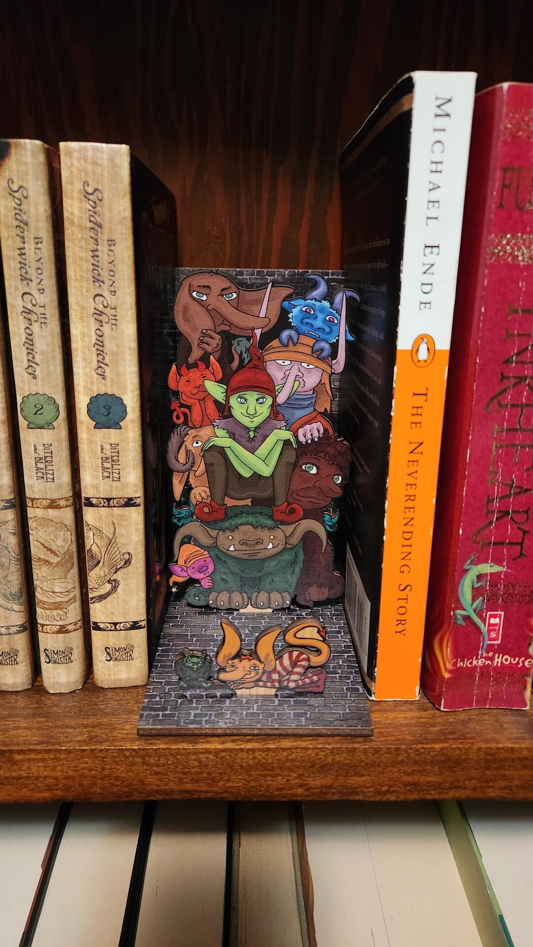 Goblins Book Nook Wood Standee - Etsy