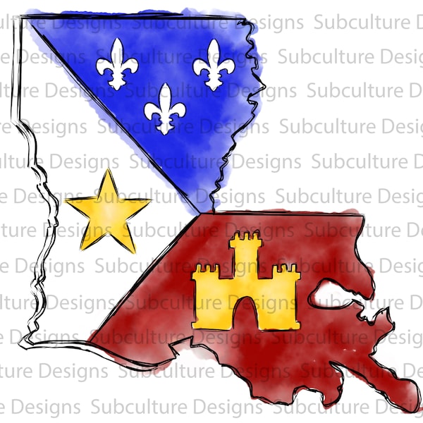 Acadian Flag - Etsy