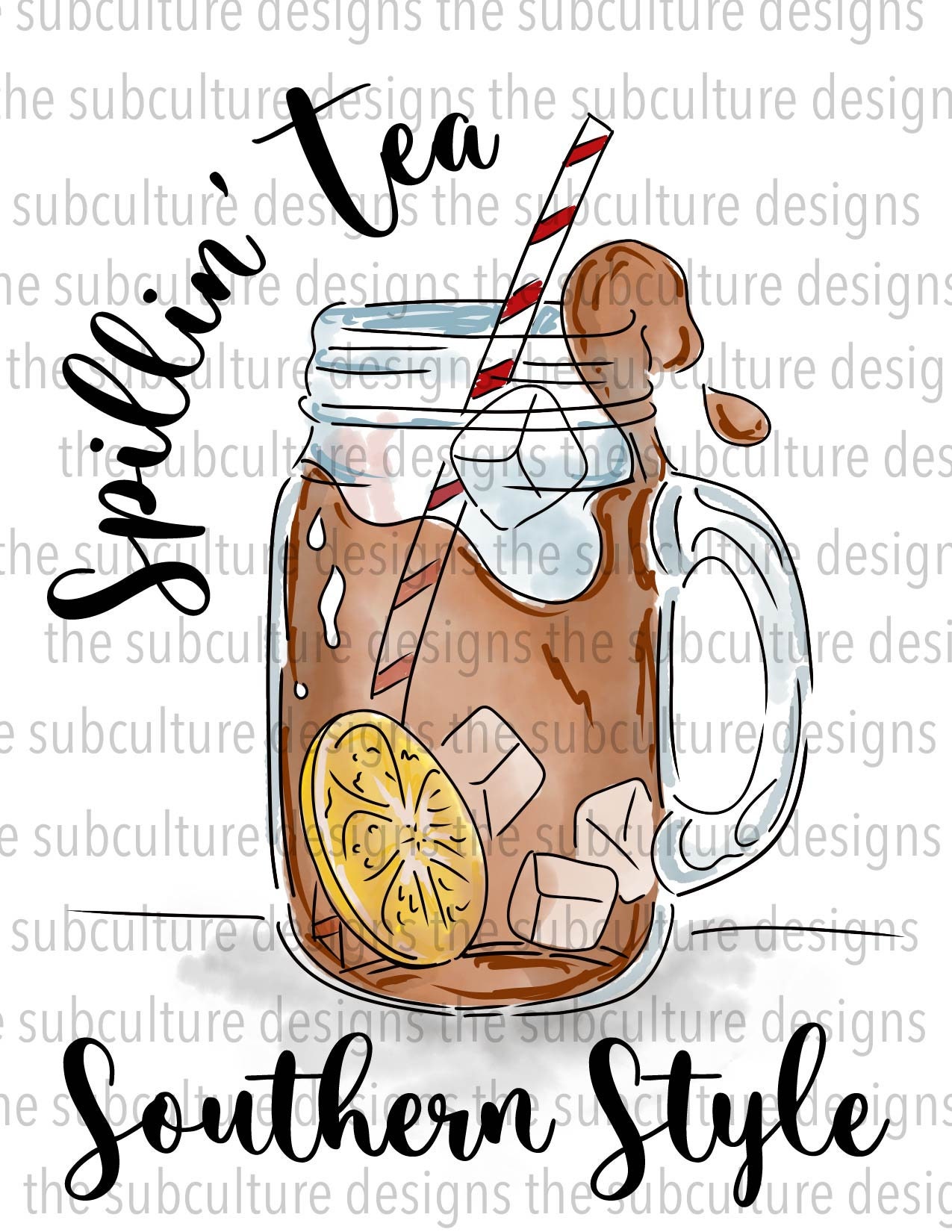 Spillin' Tea Southern Style - Etsy