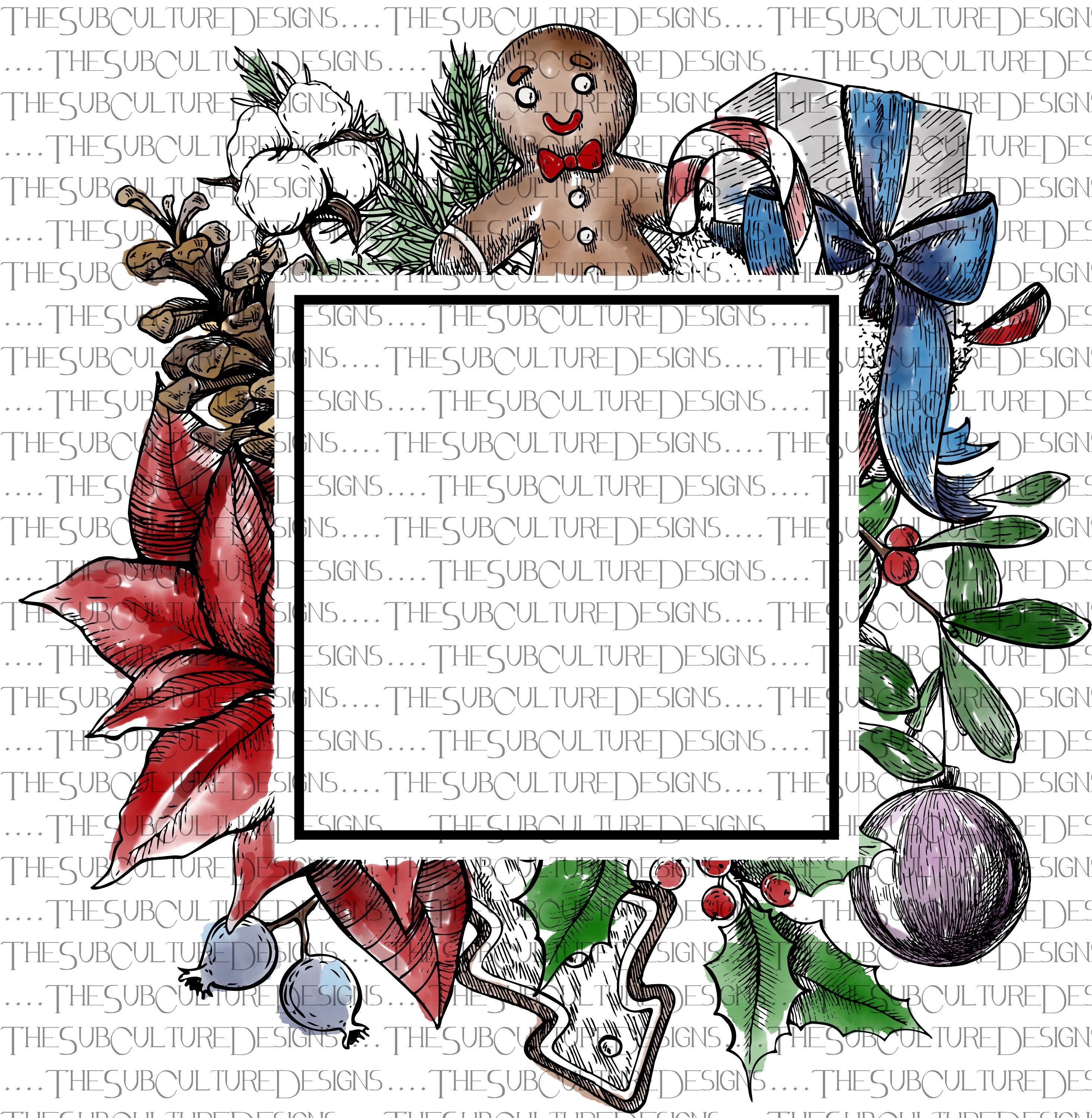 Christmas Border - Etsy