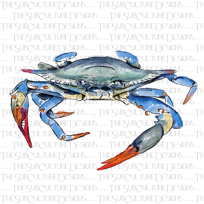 Crab Sign - Etsy