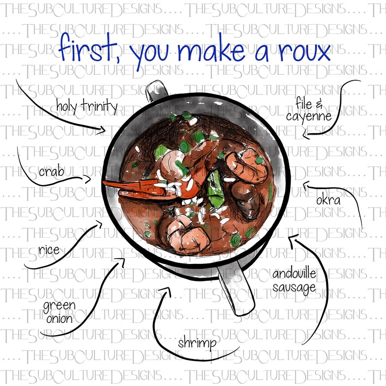 Seafood Gumbo - Etsy