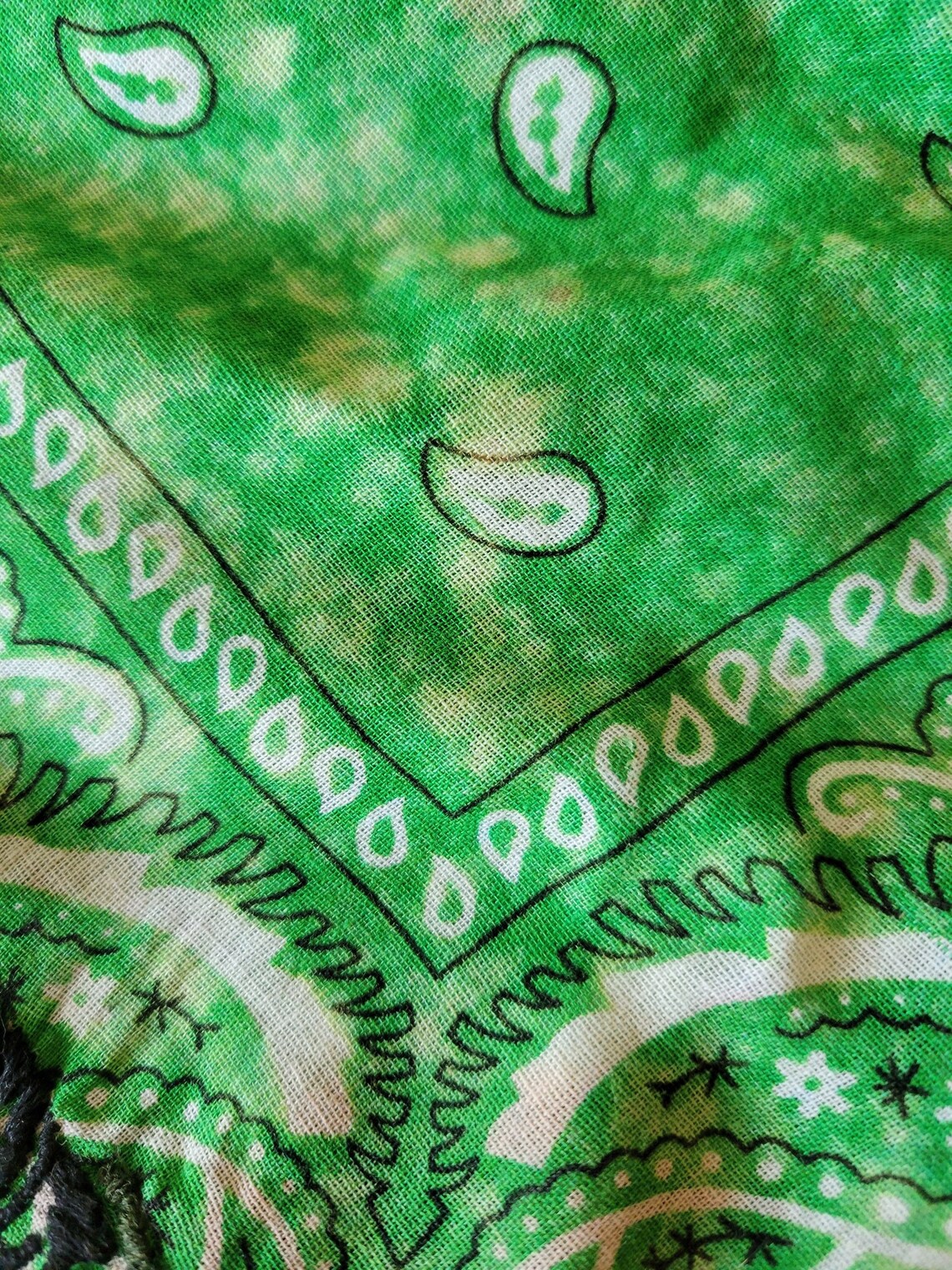 Artisanal Hand Embroidered Bandana With Intricate Floral Details - Etsy