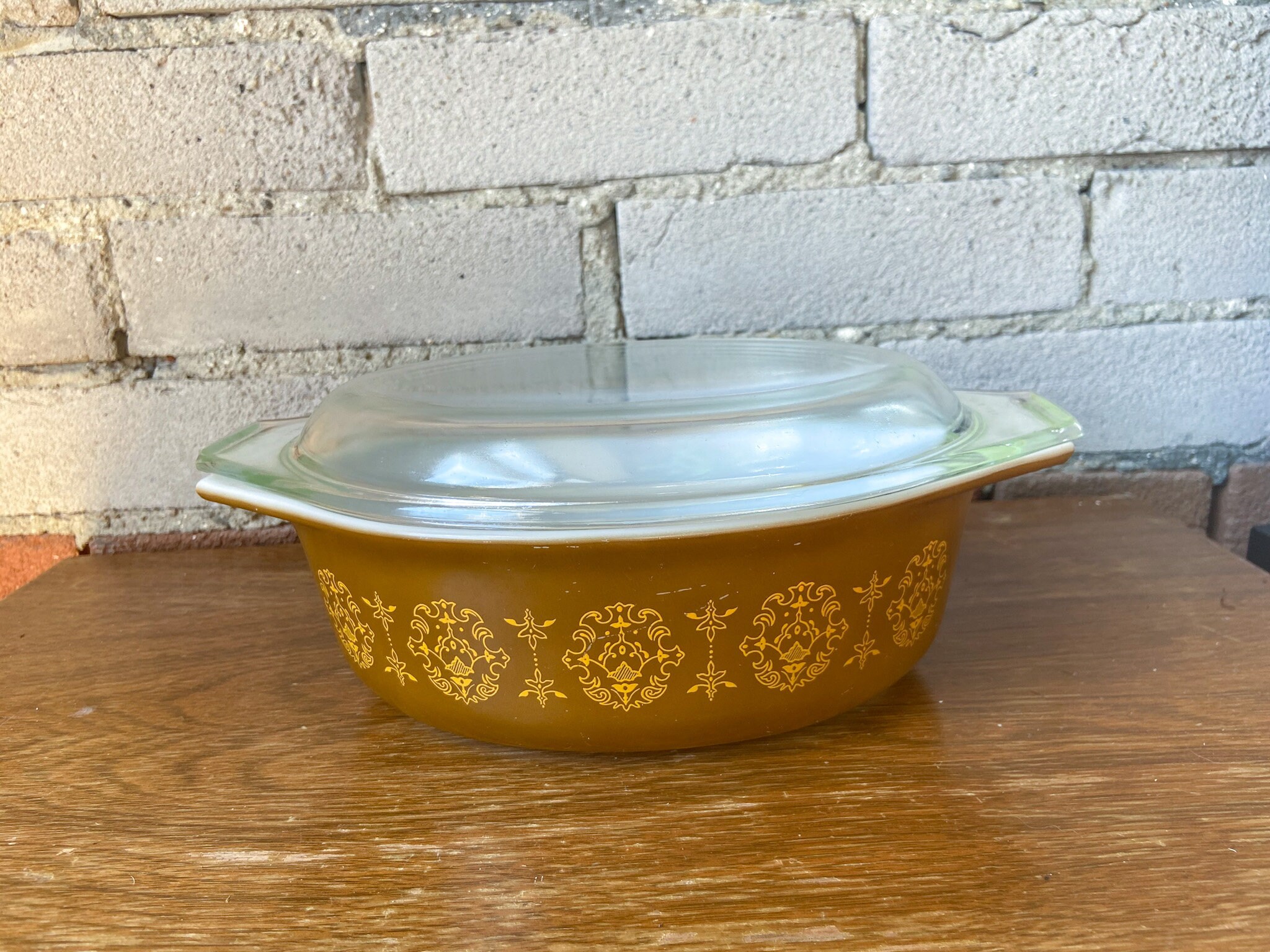 Pyrex 043 Art Nouveau Casserole Dish 1.5 Qt Vintage - Etsy España