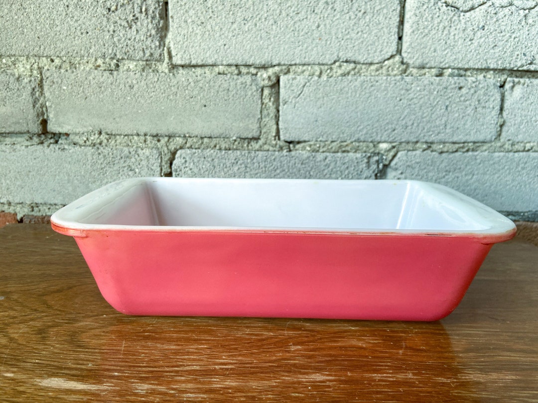 Pyrex 212 Pink, Flamingo Pink, Loaf Pan, Baking Dish, , 1.5L, - Etsy