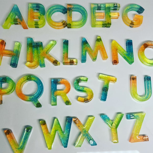 Alphabet Magnets - Etsy