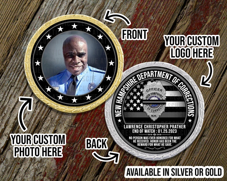Thin Gray Line Memorial Challenge Coin - Pocket Coin - Emergency ...