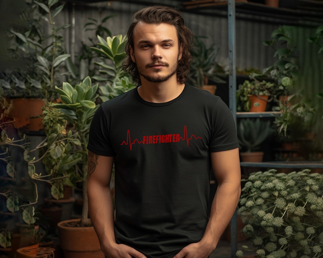 Firefighter Rhythm - Firefighter Shirt - Fire Department - Fire Apparel ...