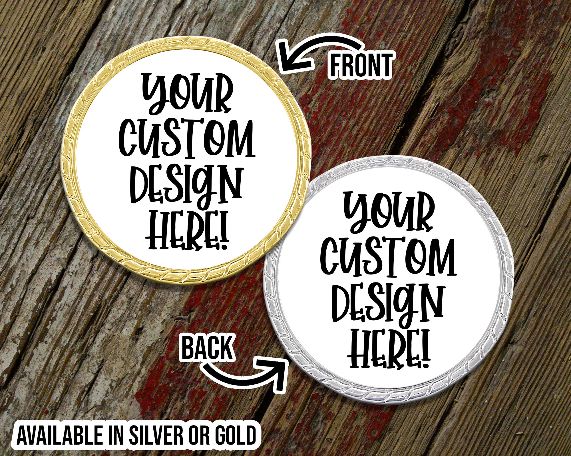 Design Your Own Challenge Coin - Pocket Coin - Emergency Services ...