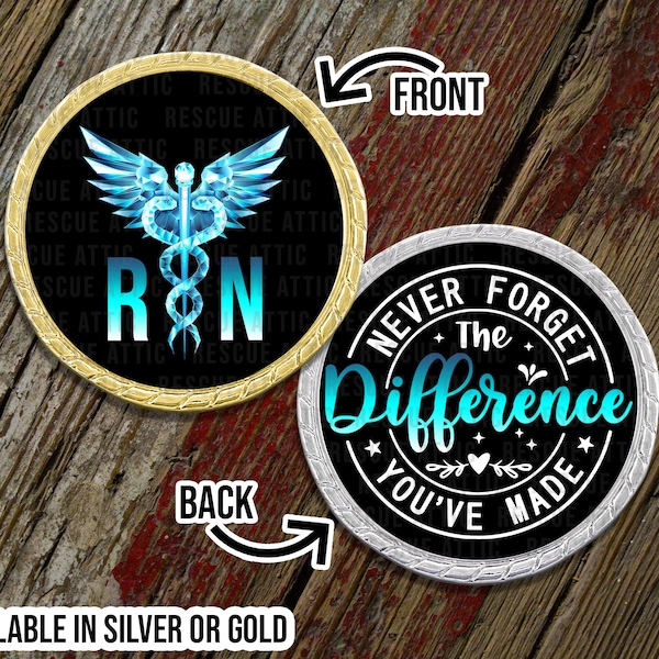 Nurse Challenge Coin - Etsy