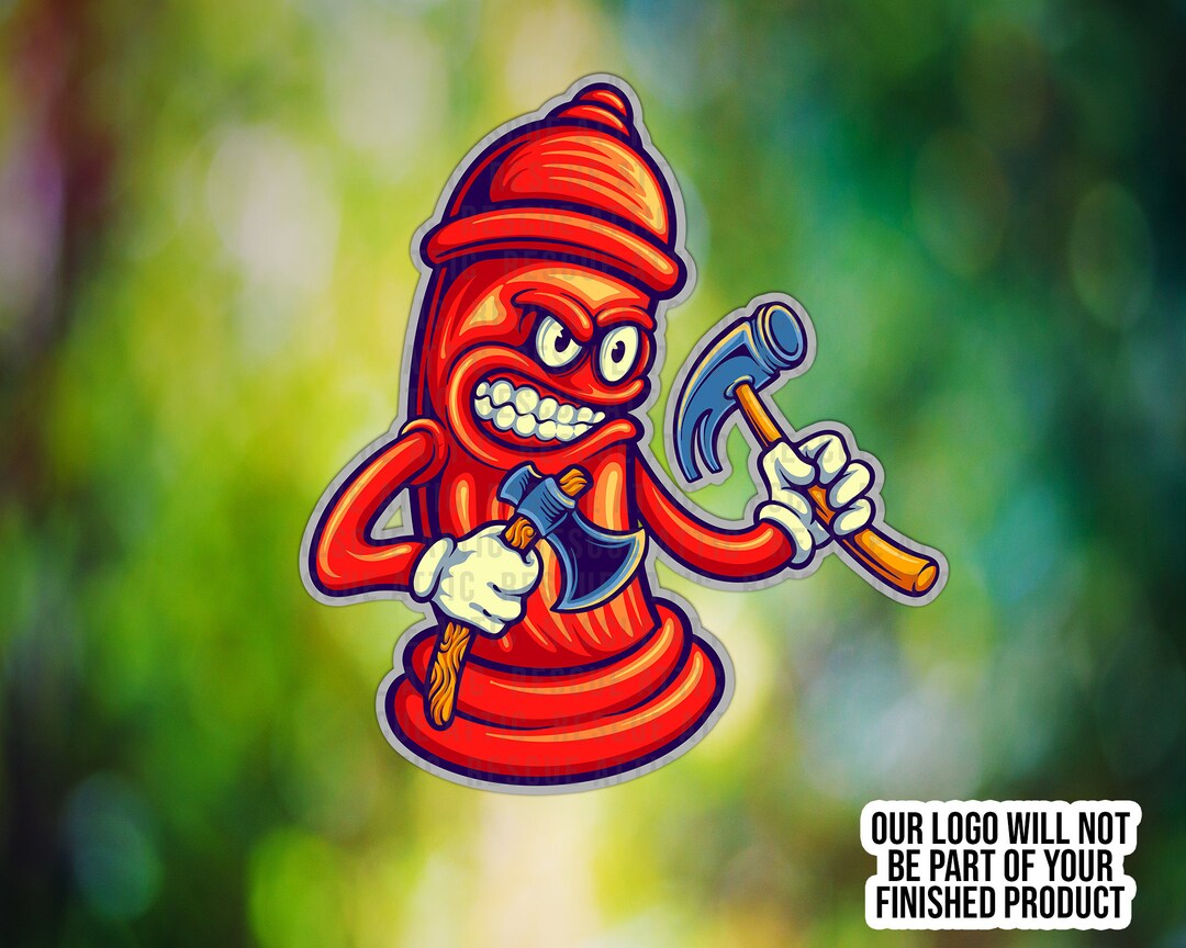 Fire Hydrant Tools Fire Department Firefighter Vinyl Decal Window Decal ...