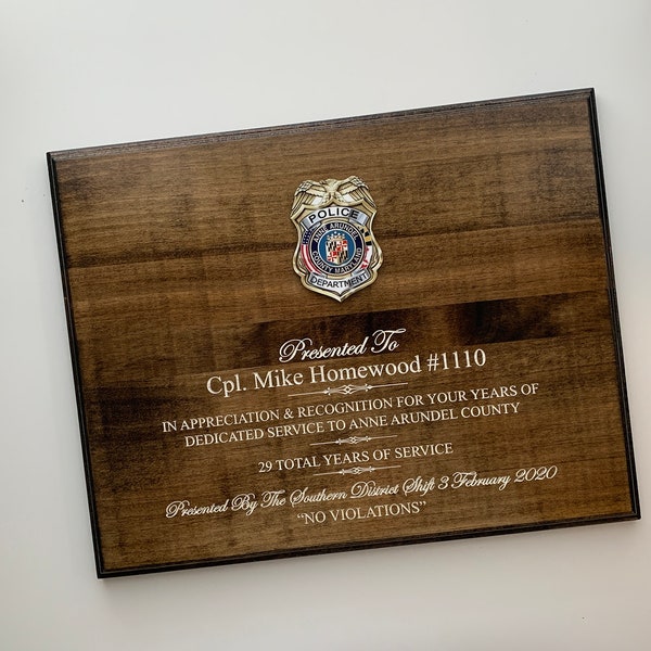 Retirement Plaque - Etsy