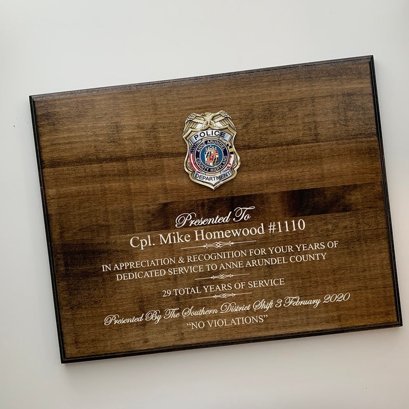 Retirement Plaque - Etsy