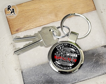 FDNY Style Firefighter Helmet Shield Keychain custom - Etsy