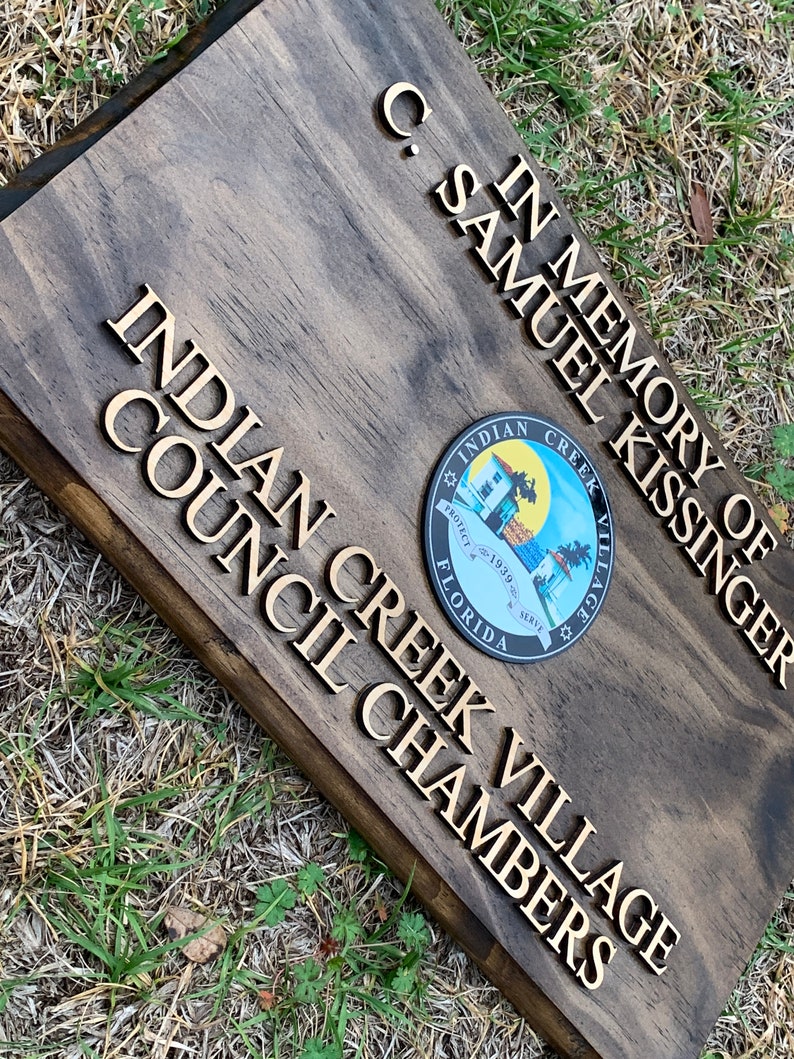 Memorial Plaque Dedication Sign Plaque Custom Designed - Etsy