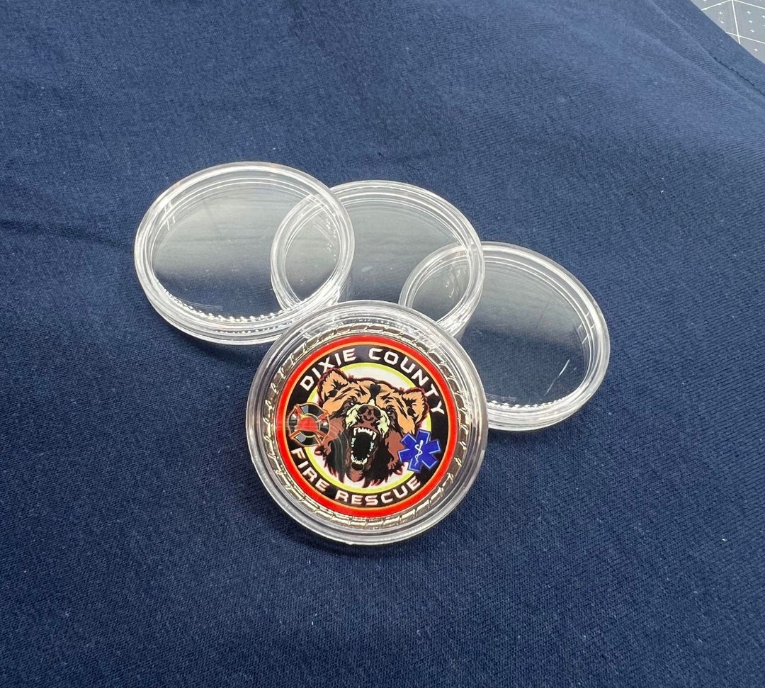 Clear Coin Case - Challenge Coin Case - Etsy