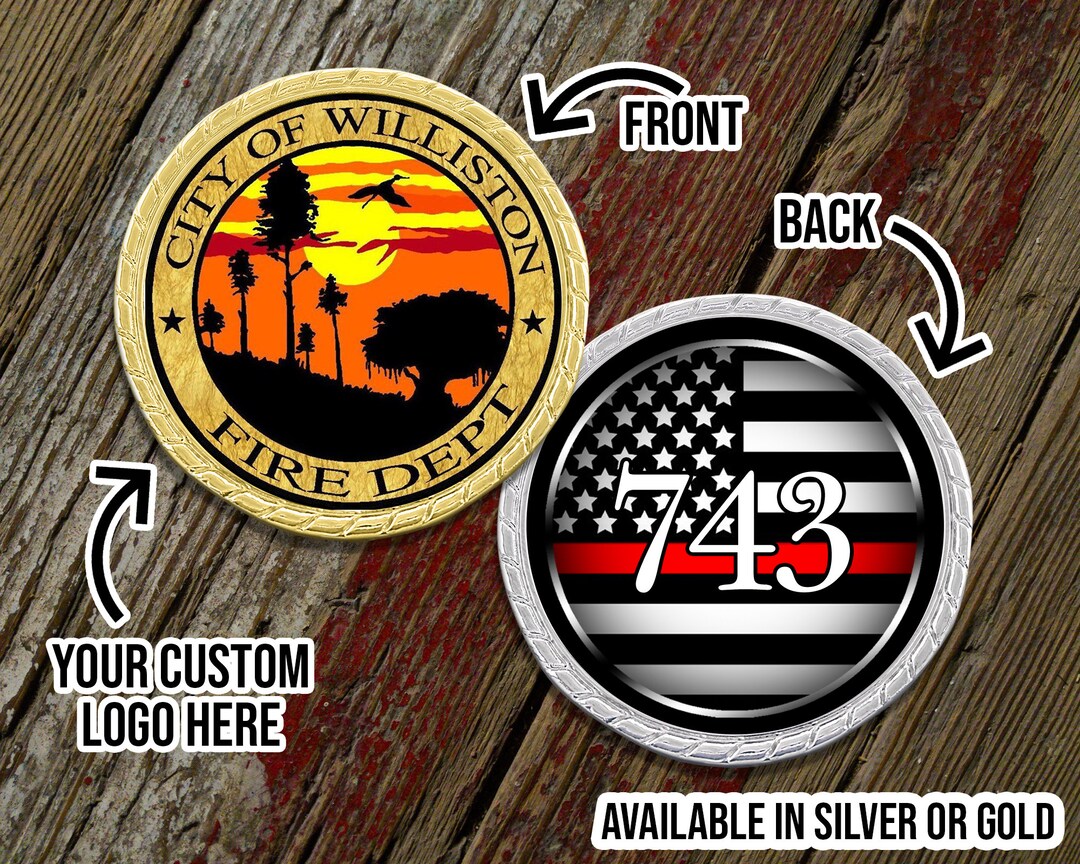 Custom Designed Challenge Coin - Pocket Coin - Emergency Services ...