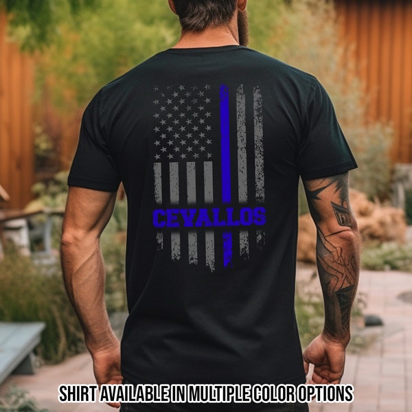 Blue Line Shirts - Etsy