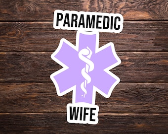 Paramedic Princess EMS Fire Rescue Vinyl Decal Window | Etsy