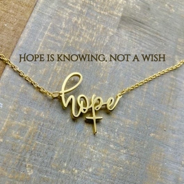 Hope Necklace - Etsy