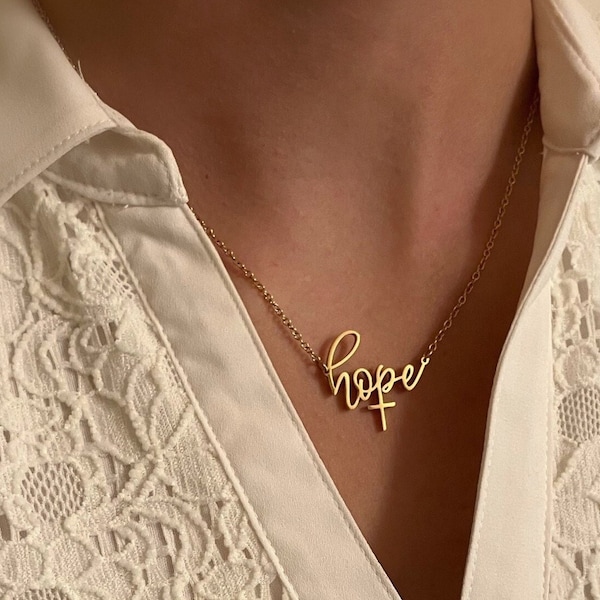 Hope Necklace - Etsy