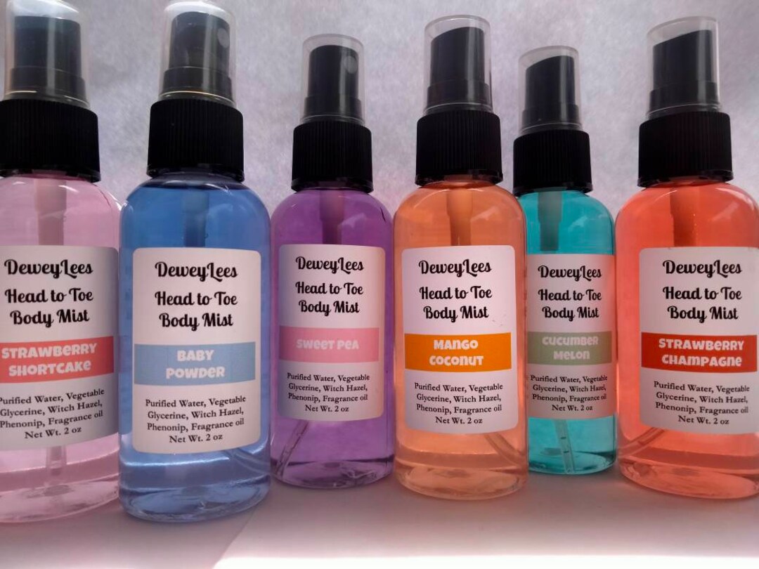 Head to Toe Body Mist - Etsy