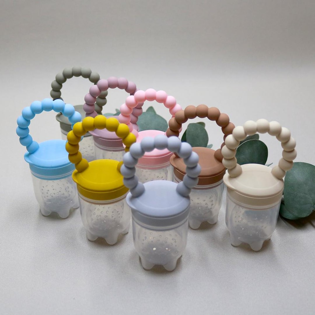 Food Nibbler, Baby Food Fruit Feeder Pacifiers, Food Grade BPA Free ...