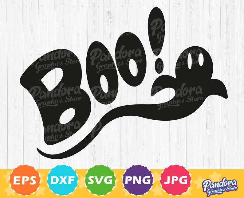 BOO HALLOWEEN GHOST Ghost Clipart Ghost Vector Ghost Svg - Etsy