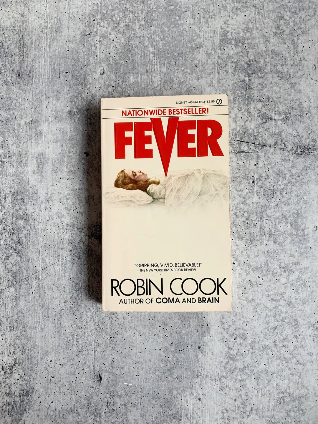 Fever by Robin Cook vintage 80's Signet Paperback Book - Etsy