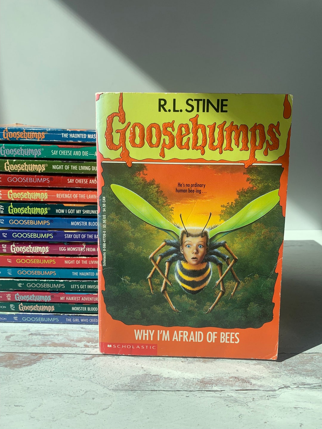 Why I'm Afraid of Bees (goosebumps #17) by R.L. Stine, Nostalgic ...