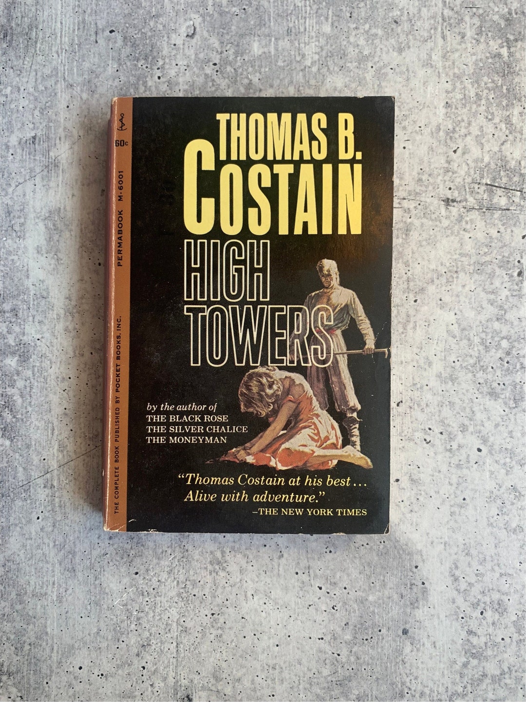 High Towers by Thomas B. Costain vintage 60s Paperback Pocket - Etsy