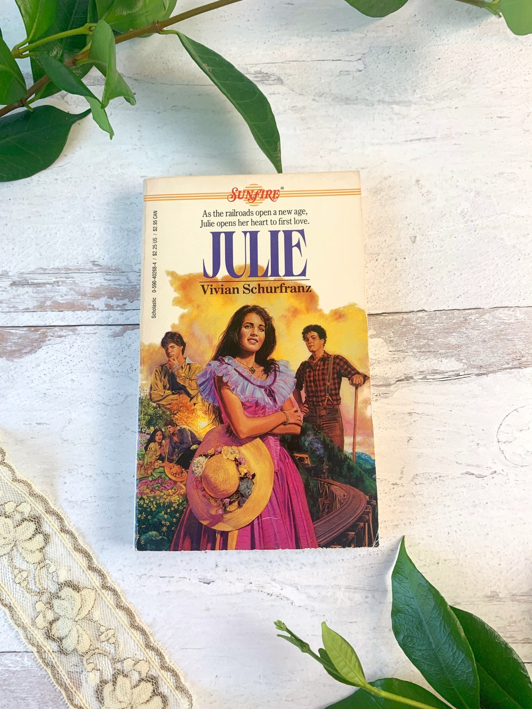 Julie by Vivian Schurfranz (#20 in the Sunfire Series), Vintage Sunfire ...