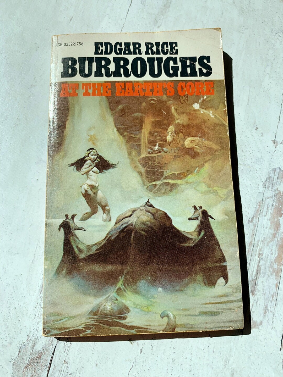 At Earth's Core by Edgar Rice Burroughs - Vintage ACE Paperback Book ...