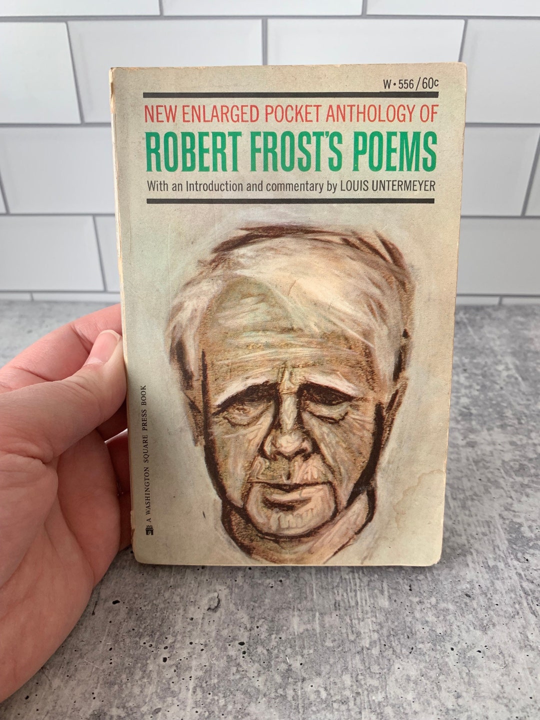 New Enlarged Anthology of Robert Frost's Poems Vintage 1960s Paperback ...