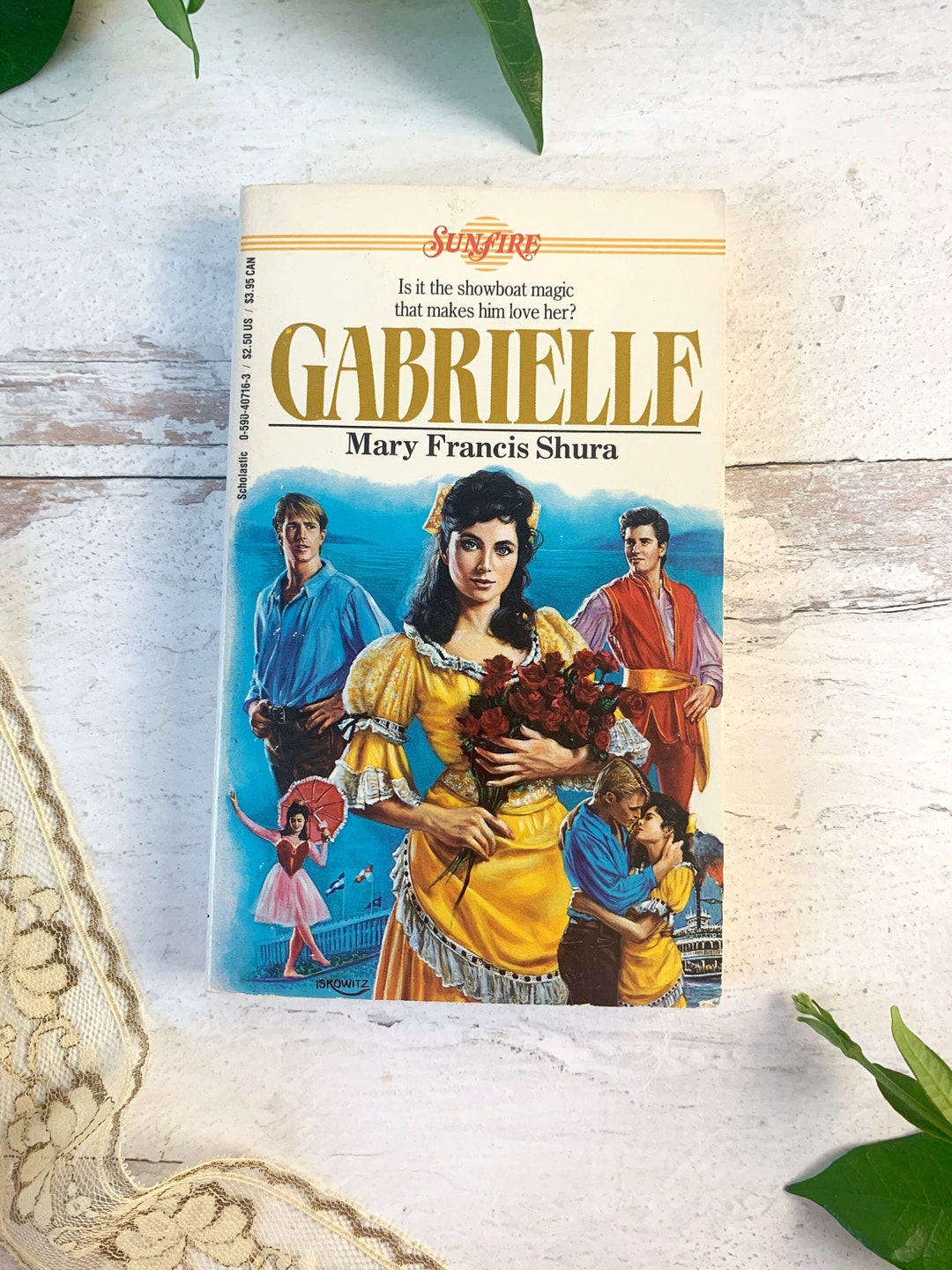 Gabrielle by Mary Francis Shura (#24 in the Sunfire Series), Vintage ...