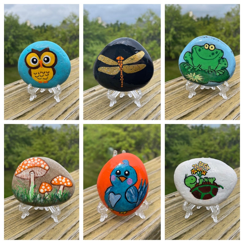 Custom Painted Rocks - Etsy