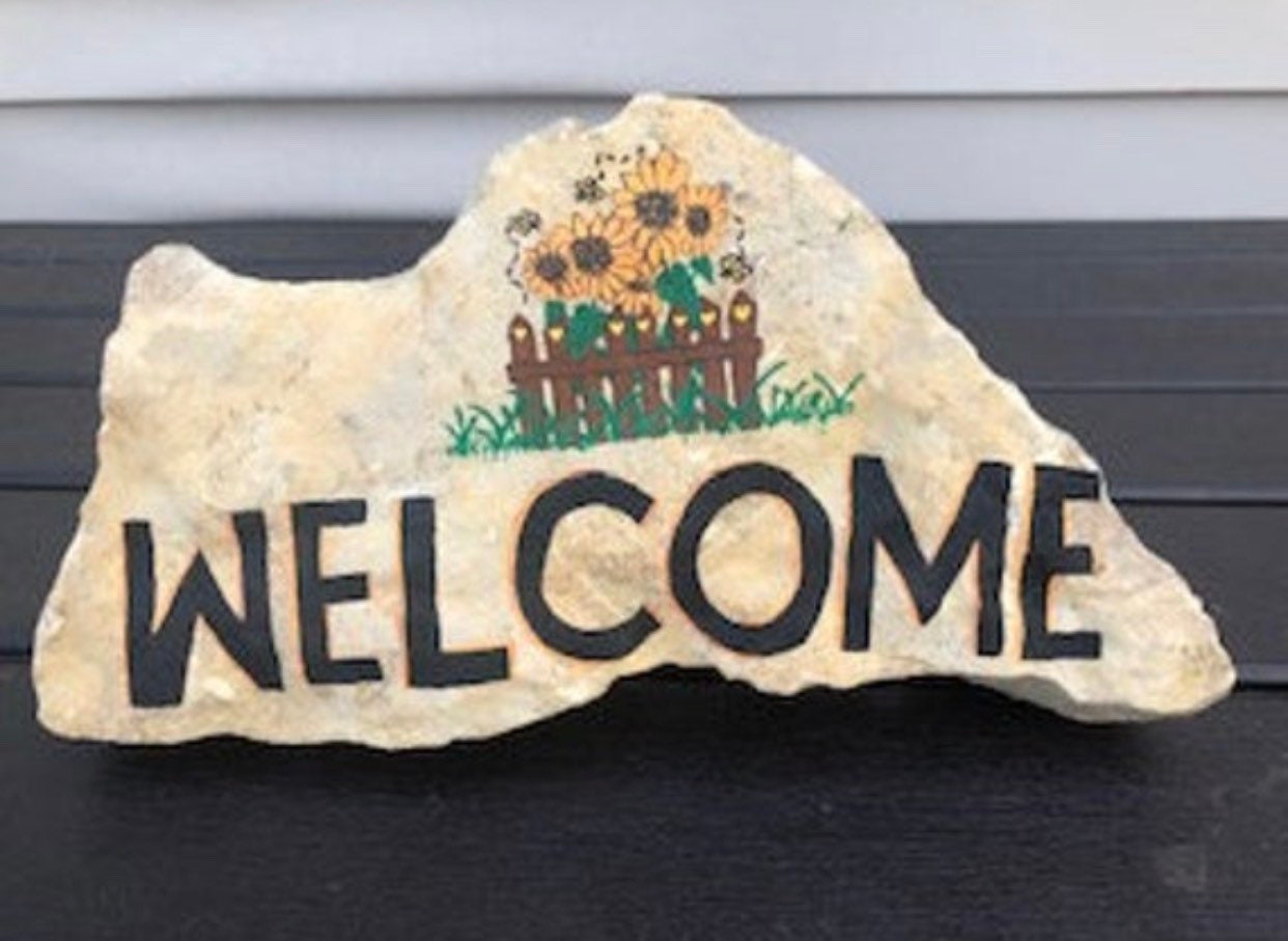 Welcome Rocks - Etsy Canada