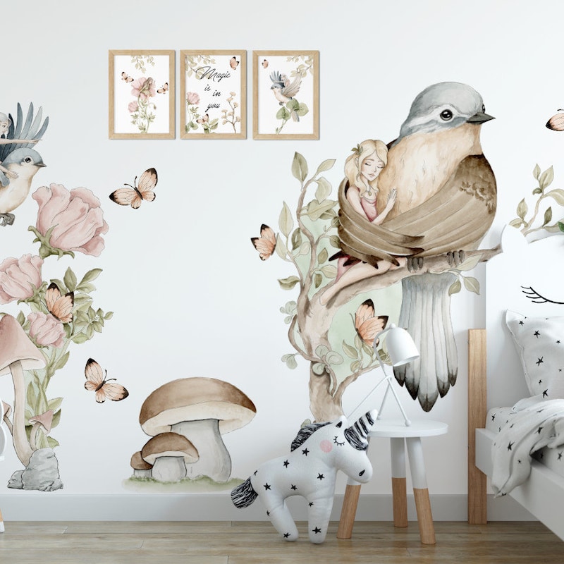 Nature Wall Stickers - Etsy