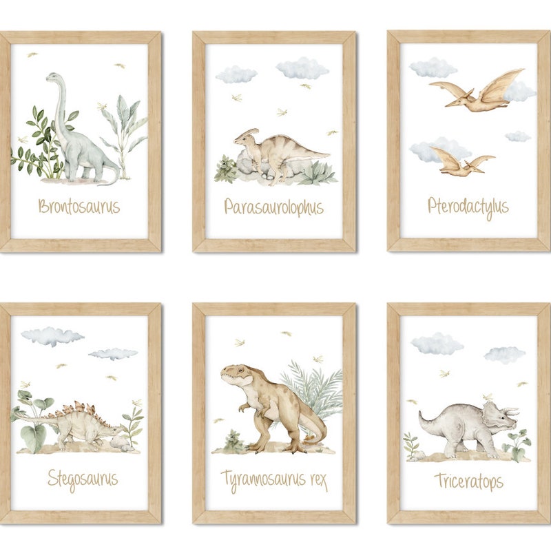 Dinosaur Posters - Etsy