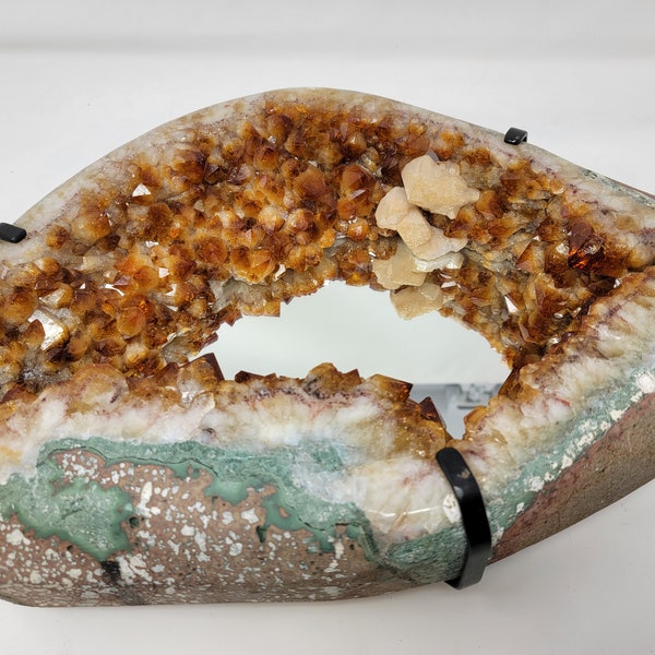 Citrine Geode - Etsy