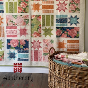 Constance Quilt Pattern - PAPER PATTERN - Designed by Robin Pickens ...