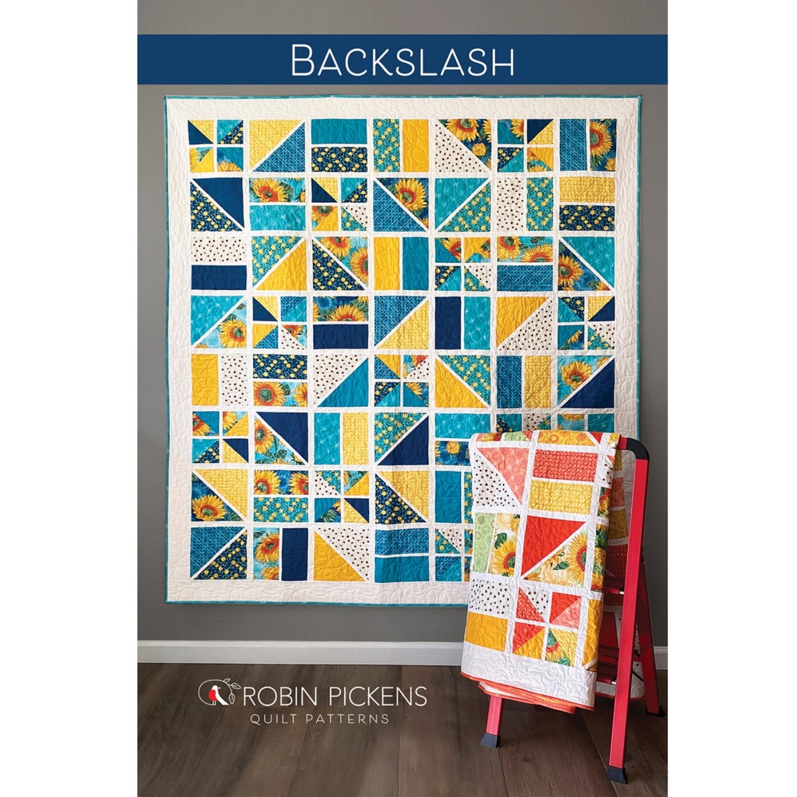 Backslash Quilt Sewing Pattern PAPER PATTERN Designed by - Etsy