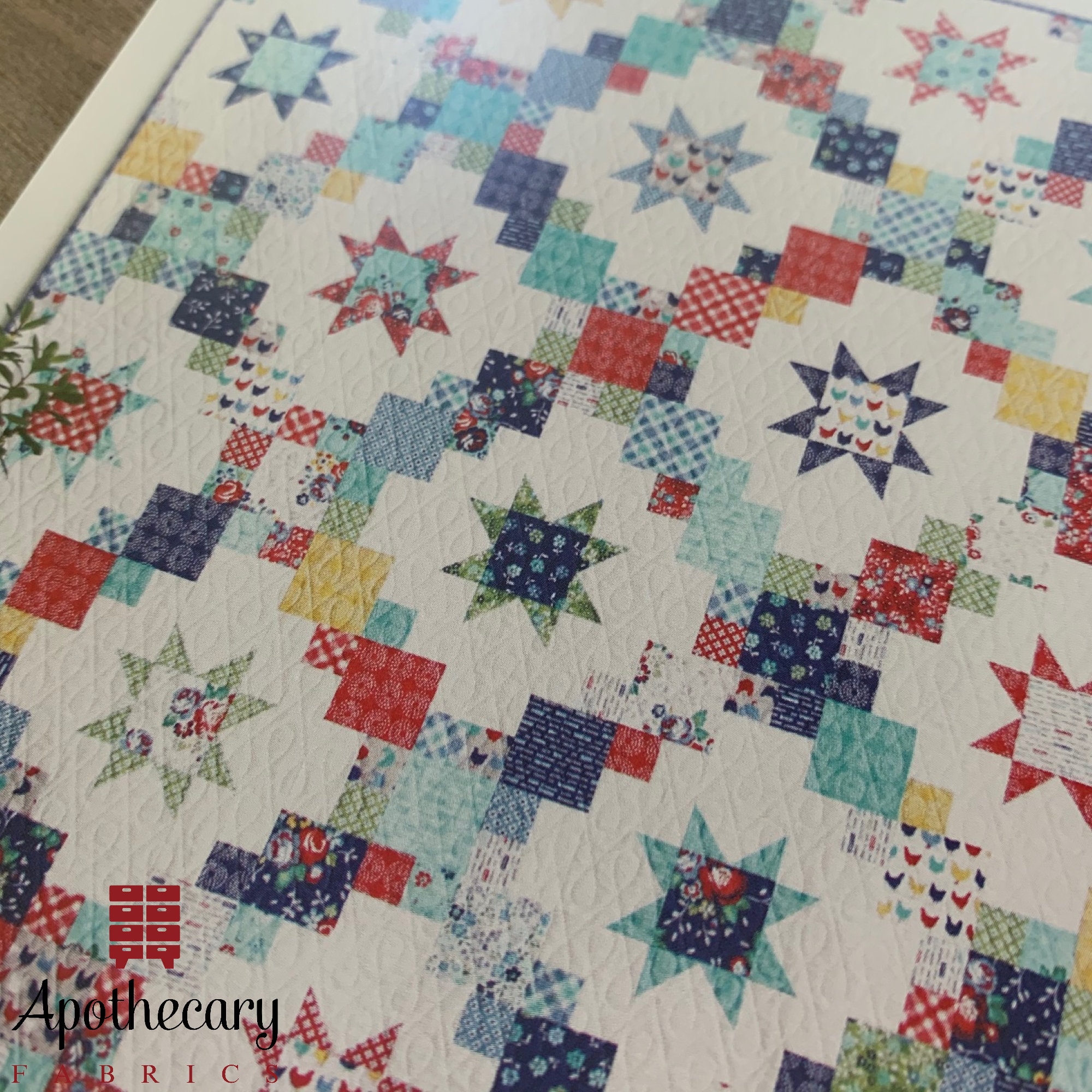 Brightly Quilt Pattern PAPER PATTERN Designed by Cluck | Etsy