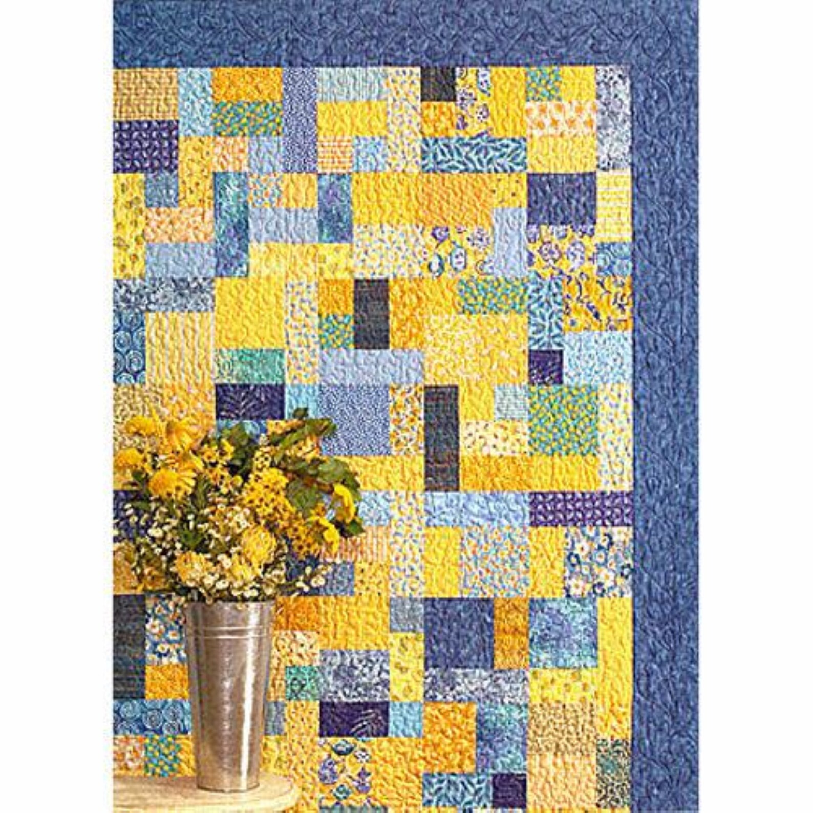Yellow Brick Road Quilt Pattern PAPER PATTERN Perfect for - Etsy