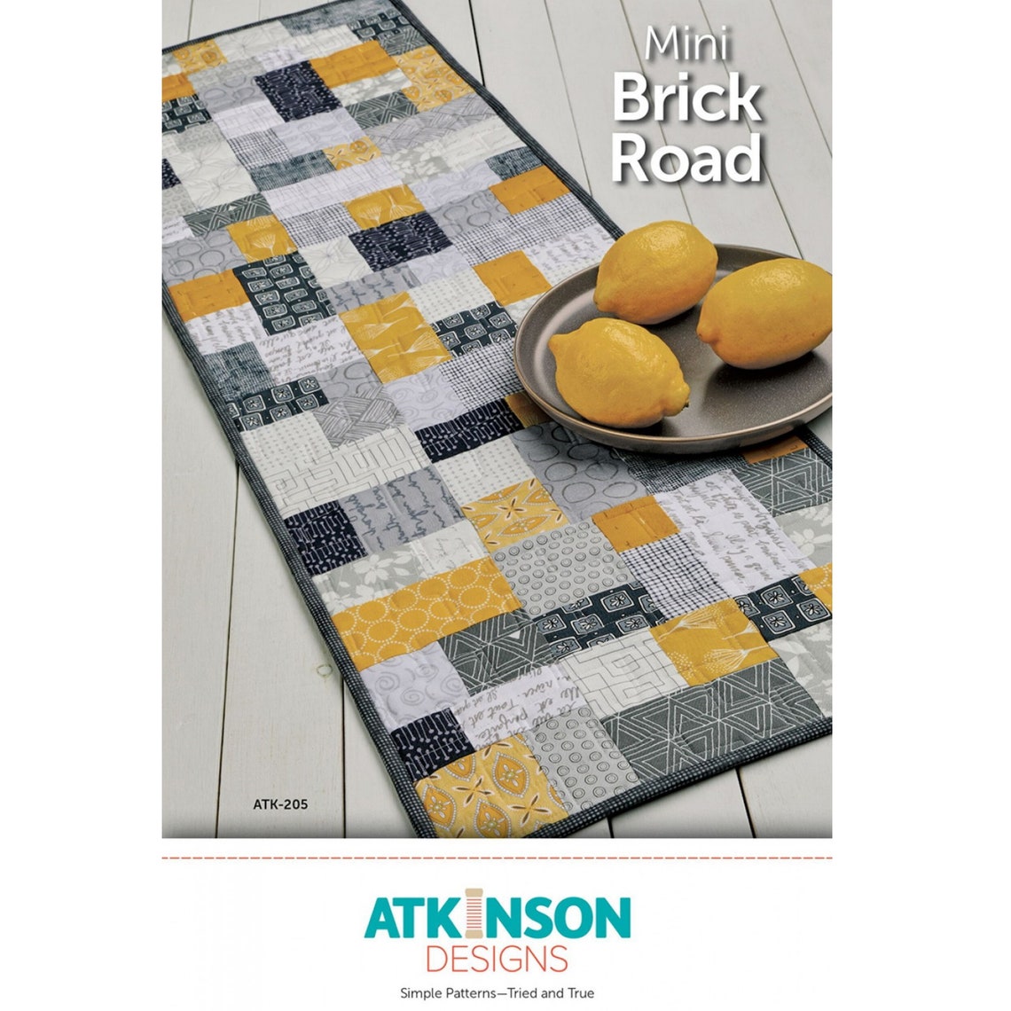 Mini Brick Road Table Top Pattern PAPER PATTERN Created by | Etsy