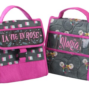 Grab Some Grub 2.0 Sewing Pattern - PAPER PATTERN - Lunch Bag Sewing ...