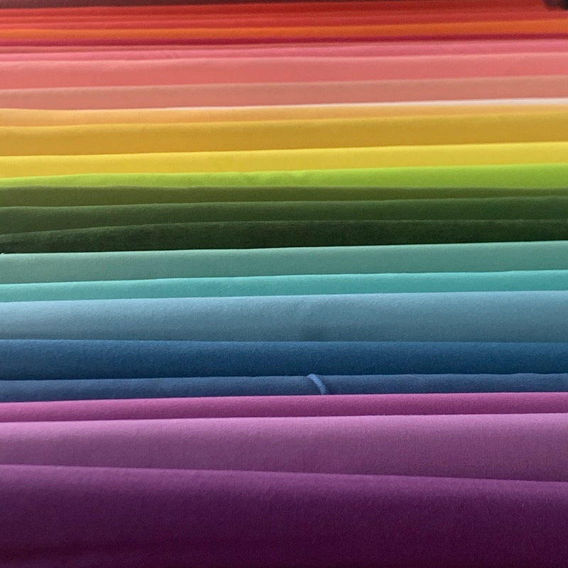 Solid Color Batiks Fabric - Etsy