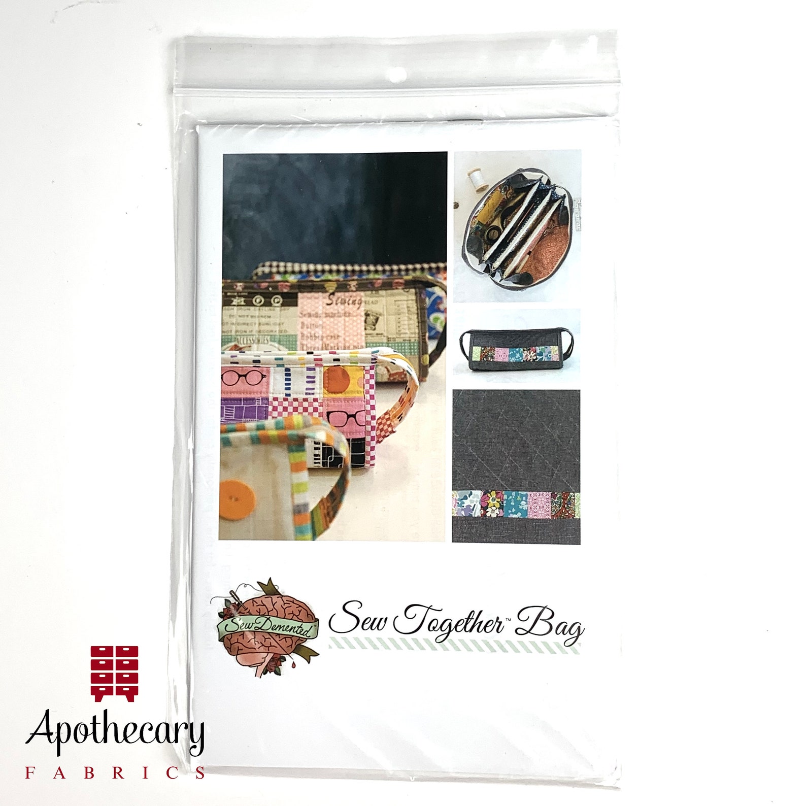 Sew Together Bag Sewing Pattern by Sew Demented - PAPER PATTERN ...